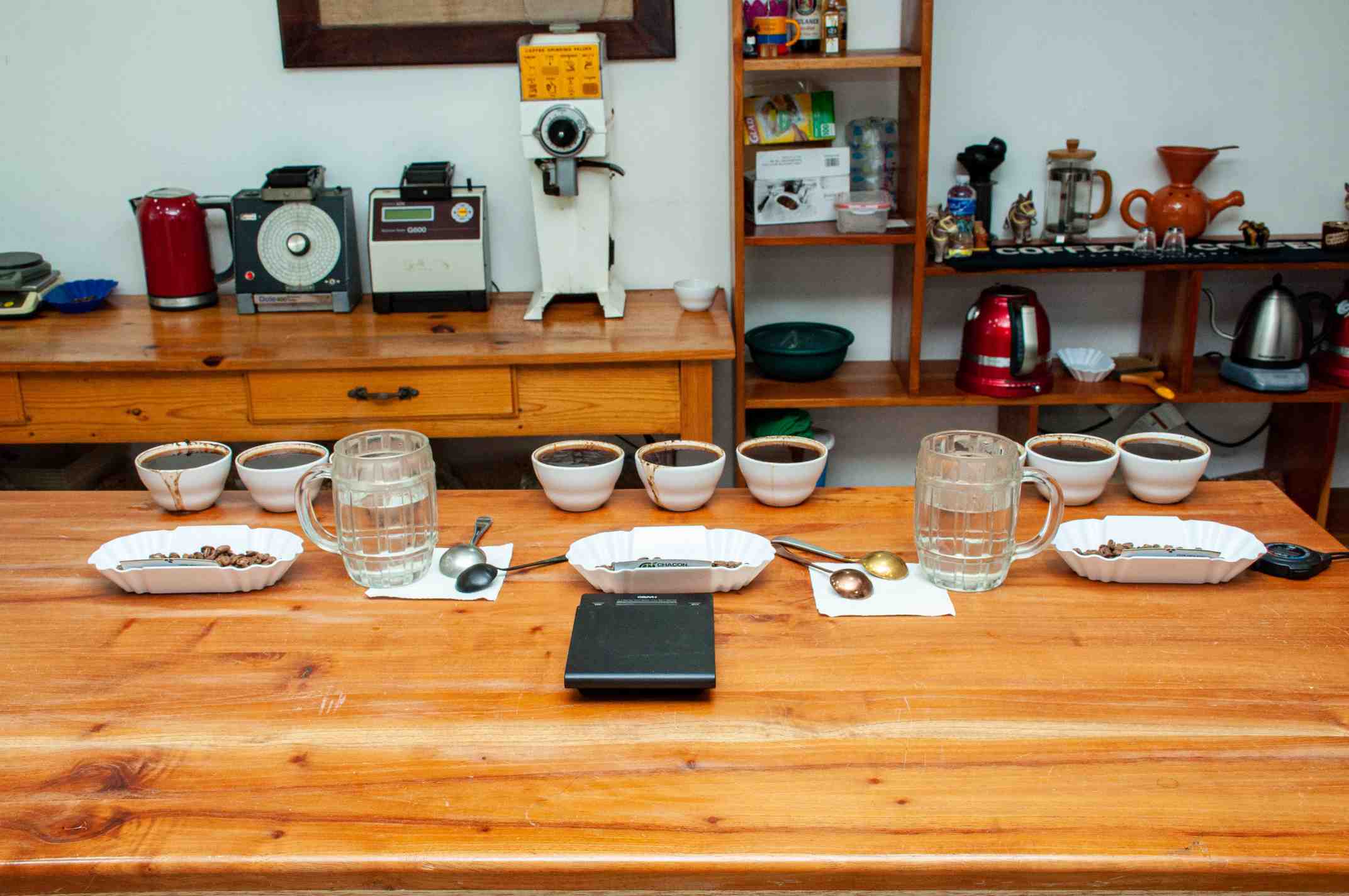 coffee laboratory